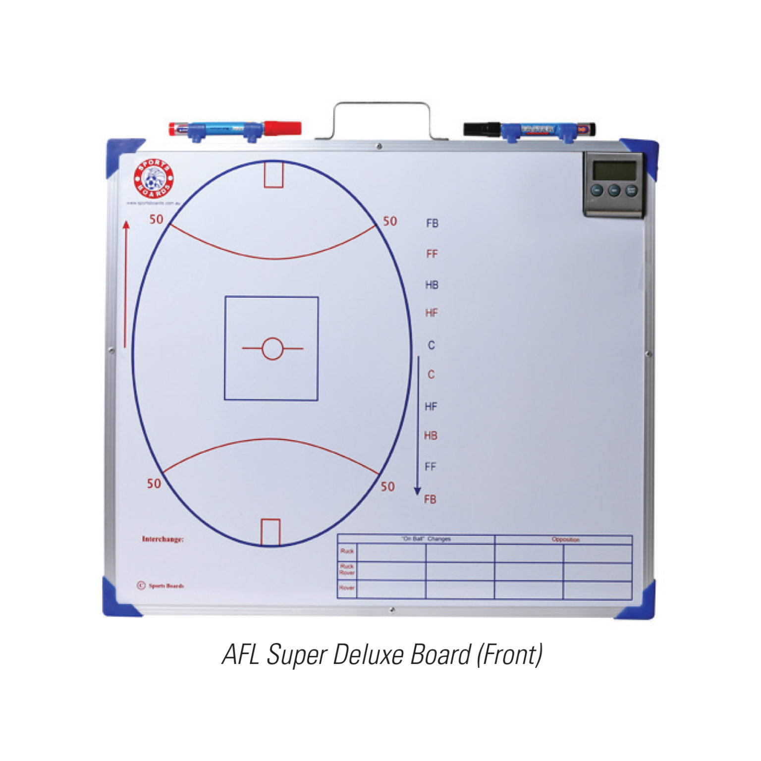 AFL SUPER DELUXE COACHING BOARD - Fair Play Sports